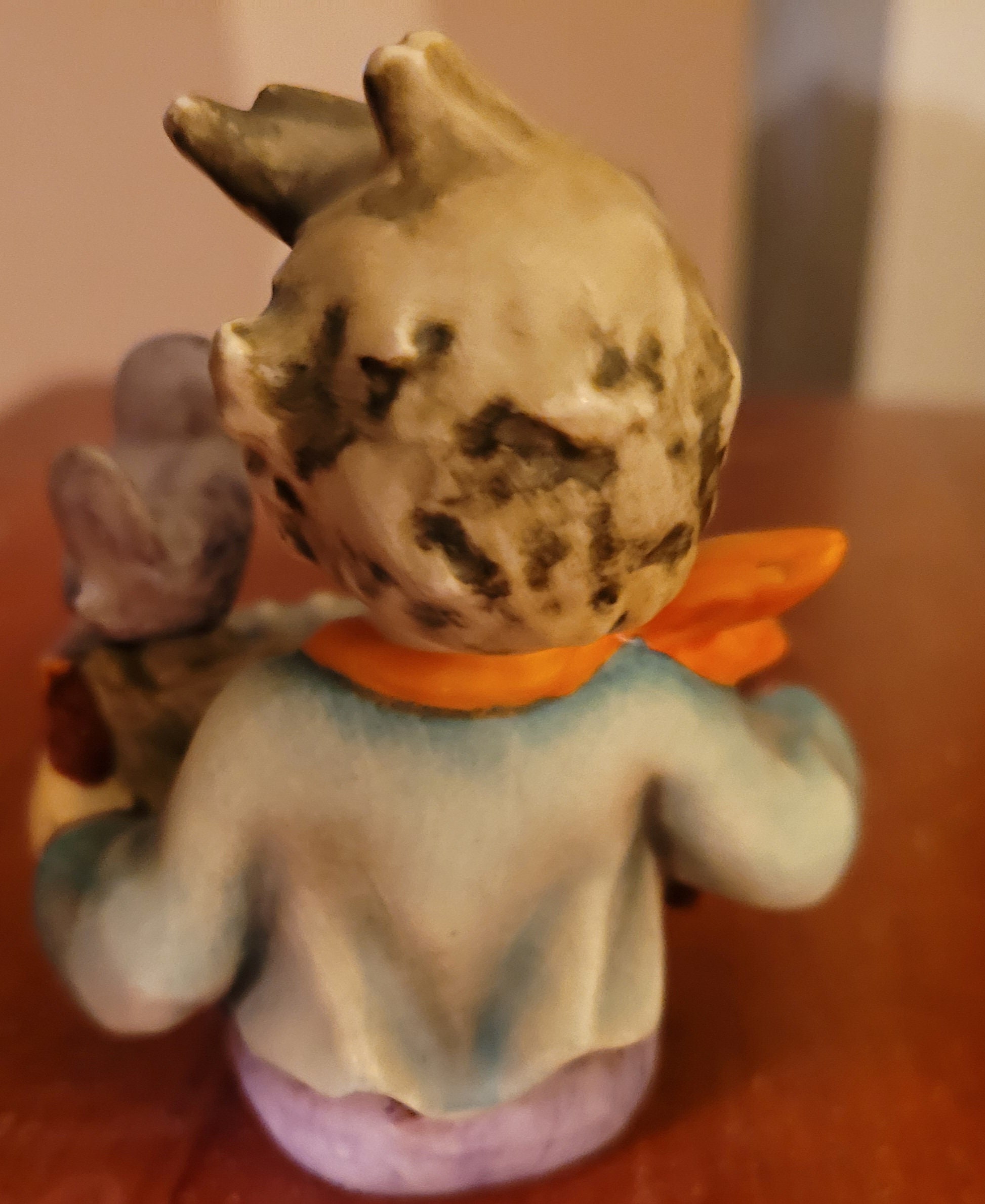 Goebel Hummel Let's Sing Figurine #110 Boy With Accordion & Bird ...