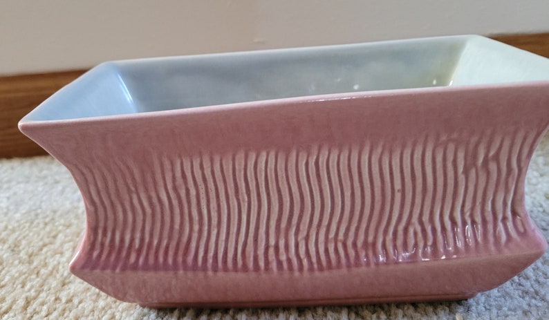 Red Wing Pottery Textured Planter - Etsy