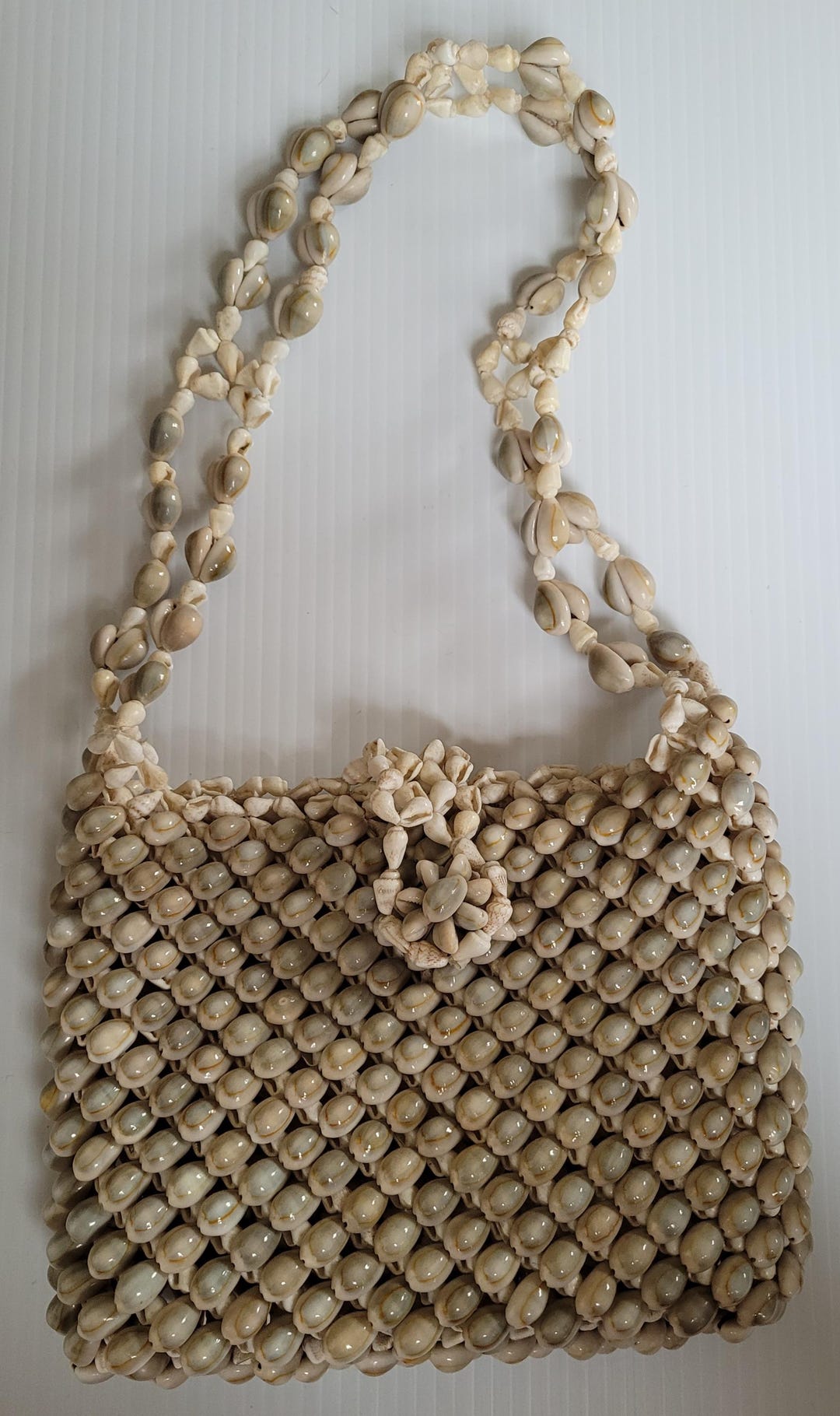 Vintage Cowrie Shell Purse - Etsy