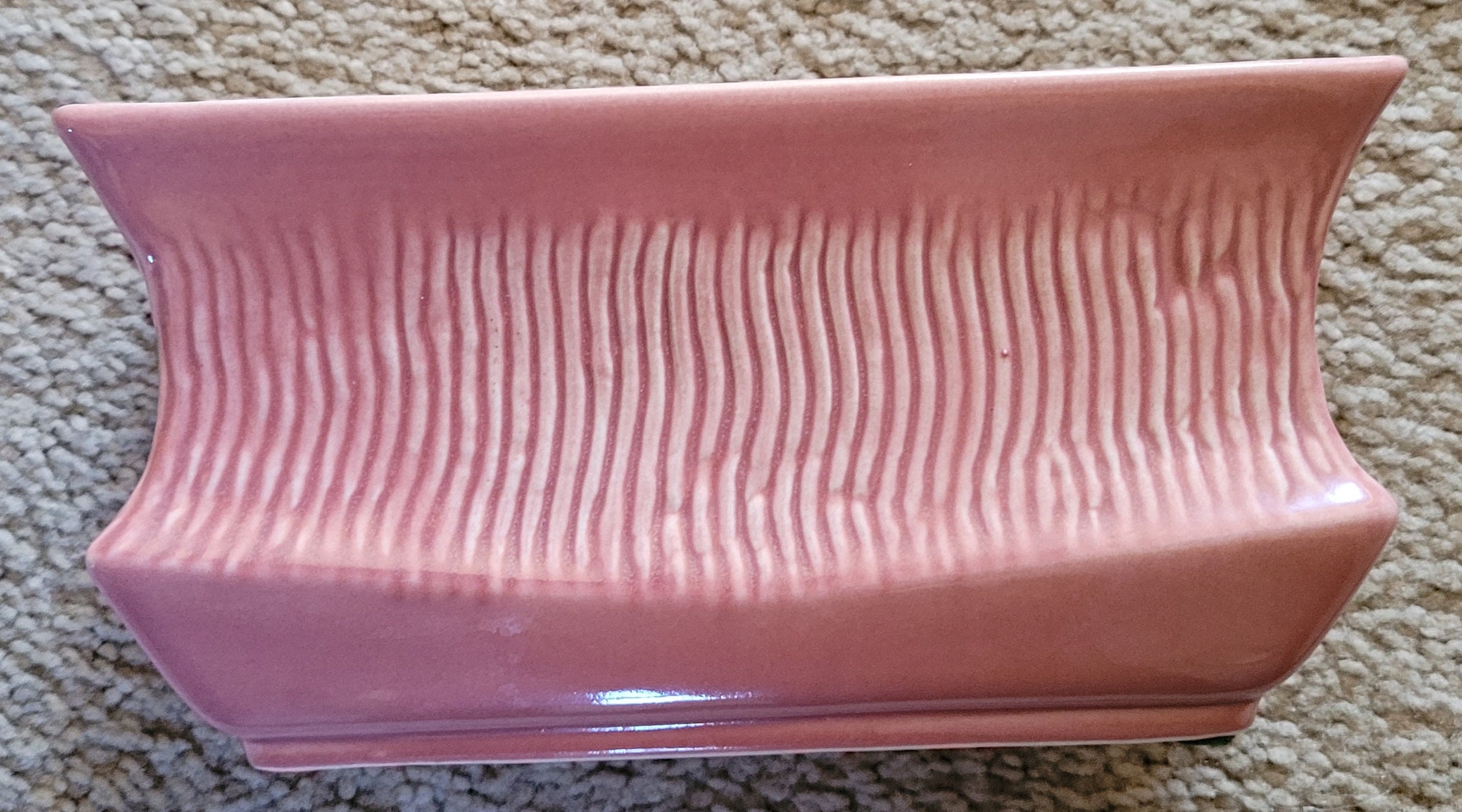 Red Wing Pottery Textured Planter - Etsy