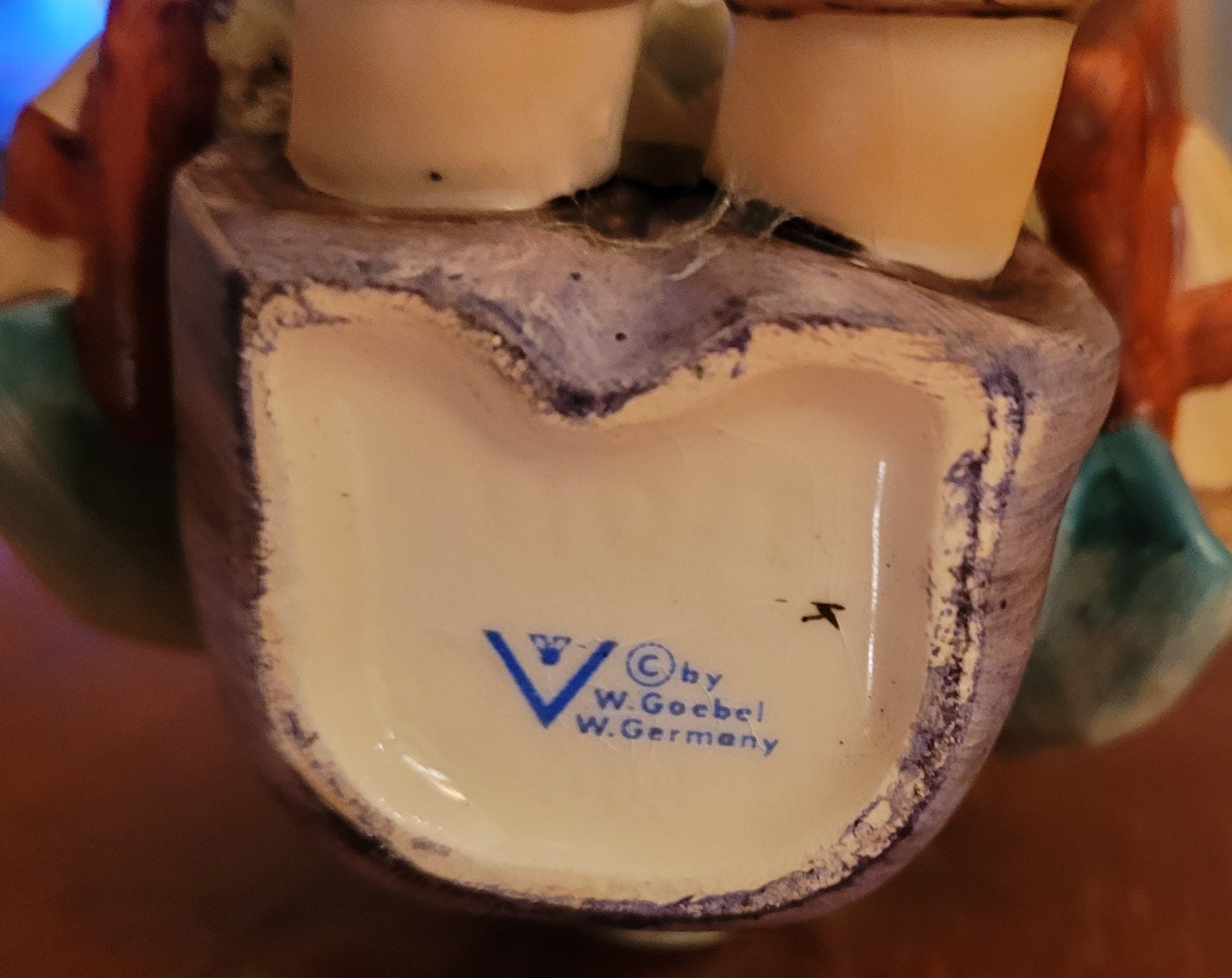 Goebel Hummel Let's Sing Figurine #110 Boy With Accordion & Bird ...