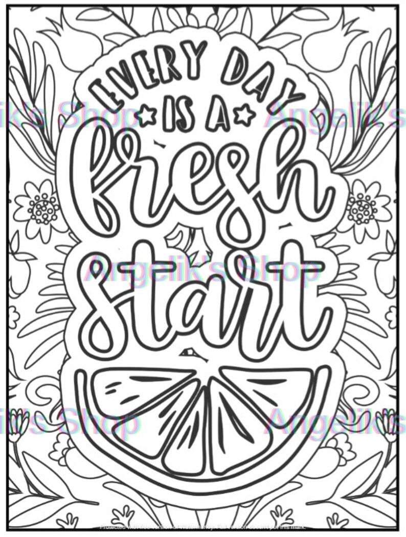 Inspirational Quotes, Inspirational Quotes to Color, Coloring Pages ...