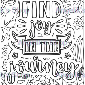 Inspirational Quotes, Inspirational Quotes to Color, Coloring Pages ...