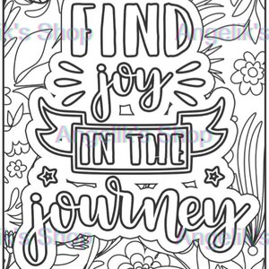 Bundle, Inspirational Quotes, Inspirational Quotes to Color, Coloring ...