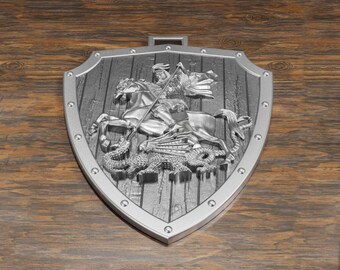 St. George Shield - Etsy