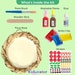 D.I.Y Pizza Making Art & Craft Kit step by Step Tutorial Included for ...