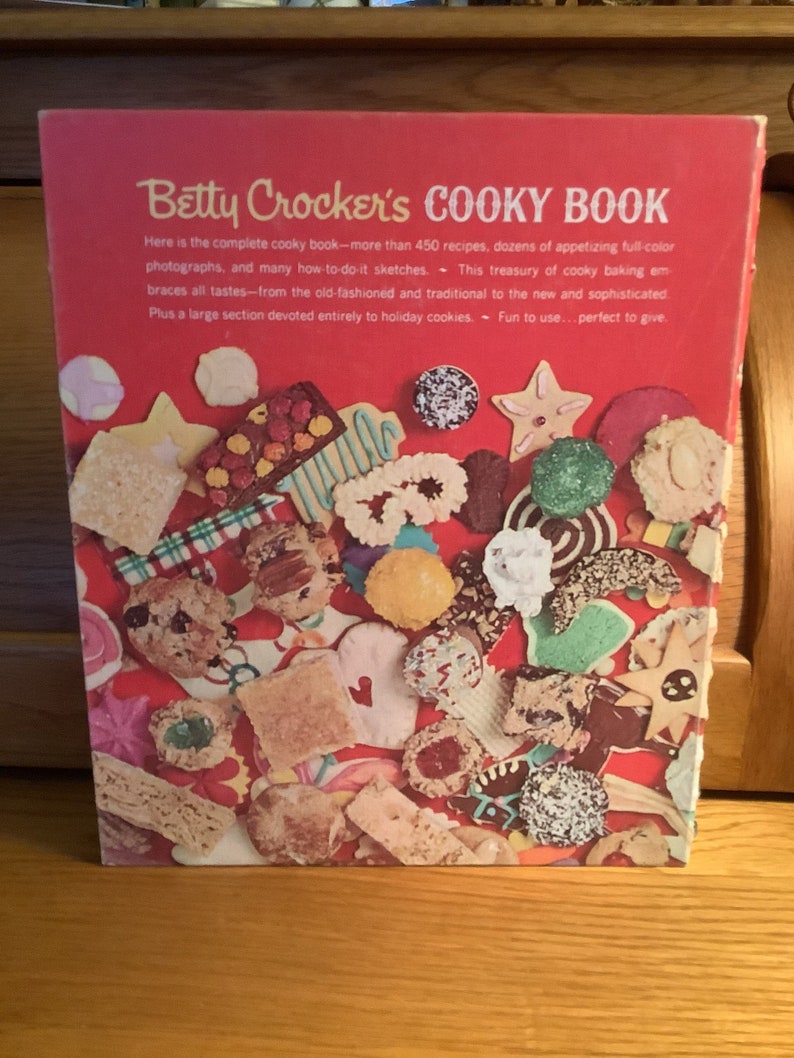 Betty Crockers Cooky Book 1963 First Edition First - Etsy