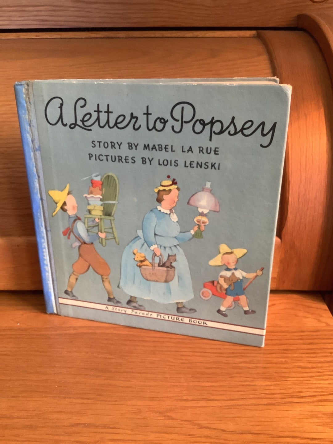 A Letter to Popsey Vintage Childrens Book Illustrated by Lois Lenski ...