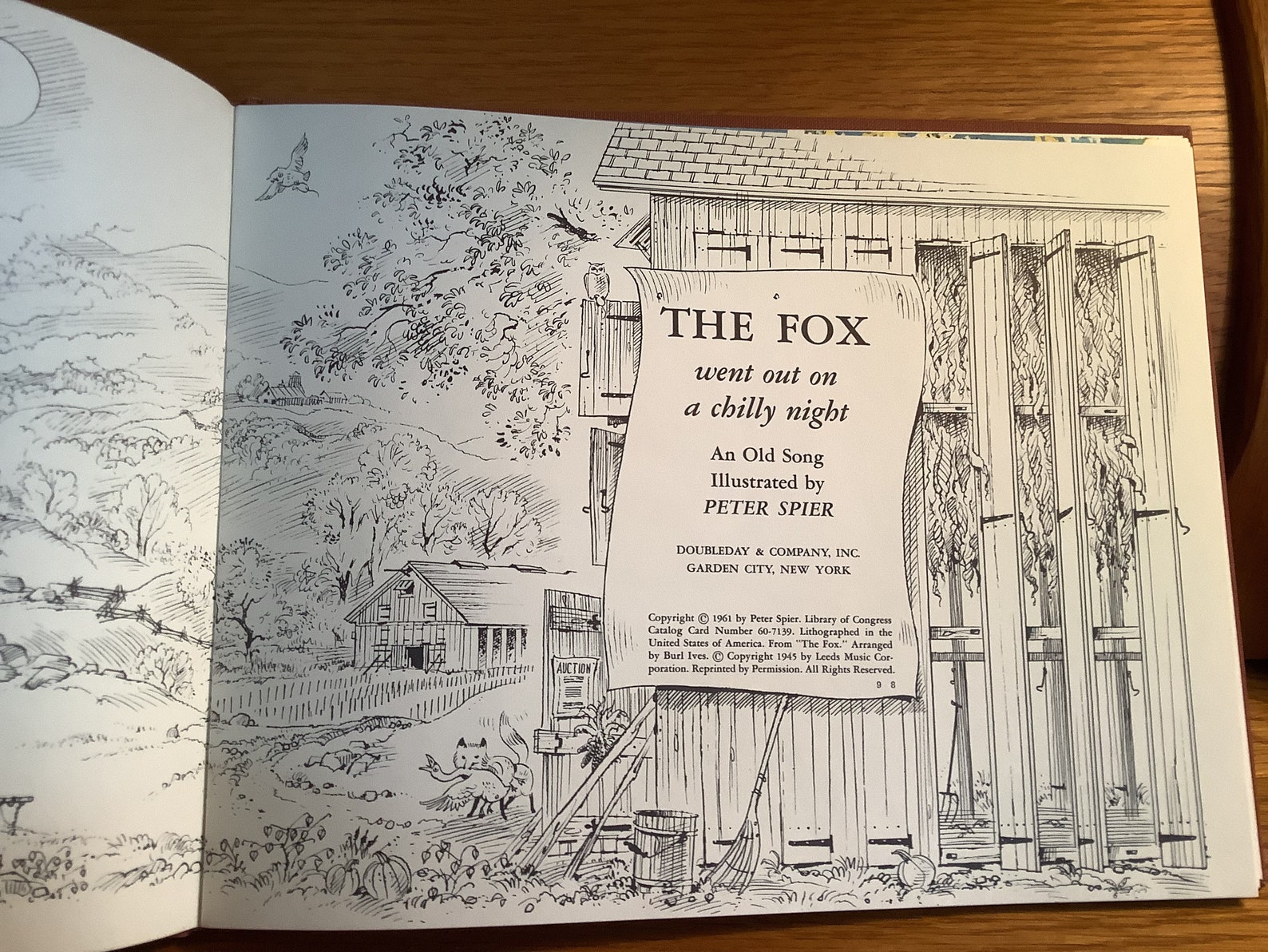 The Fox Went Out on a Chilly Night an Old Song Illustrated by Peter ...