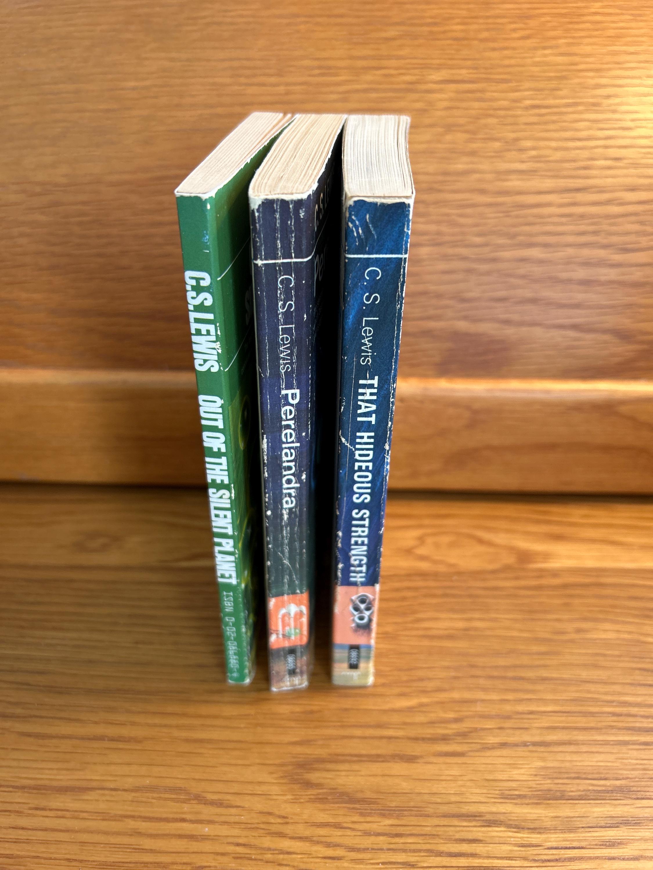 C.S. Lewis the Space Trilogy Out of the Silent Planet, Perelandra, That ...