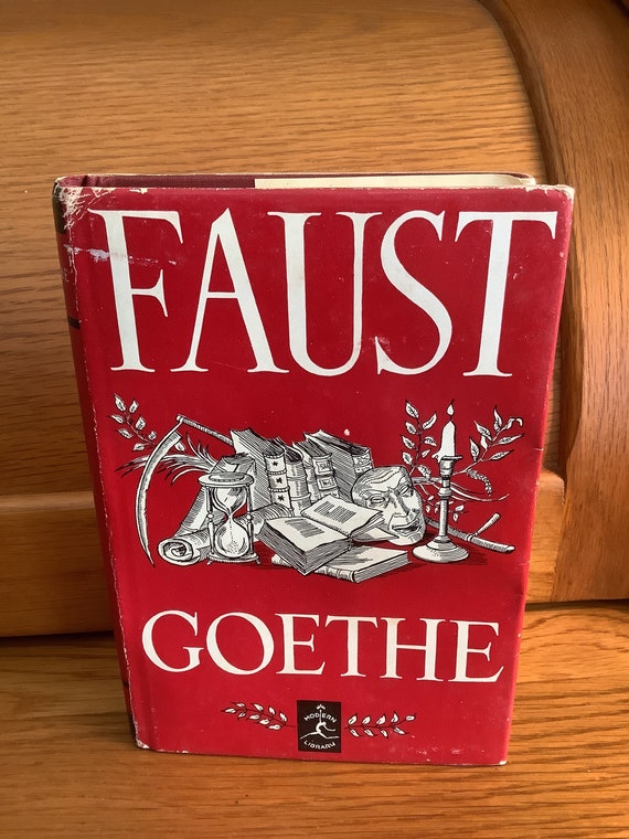 Faust by Wolfgang Von Goethe Modern Library Edition | Etsy