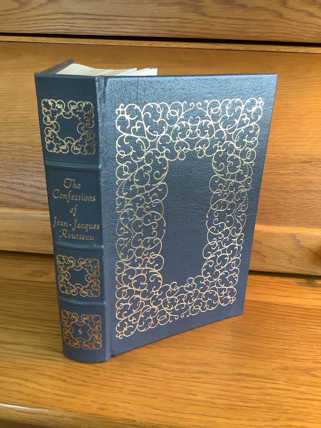 The Confessions of Jean Jacques Rousseau Easton Press 1980 Collectors ...