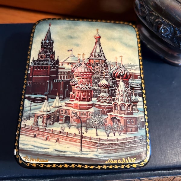 Russian Lacquer Boxes - Etsy