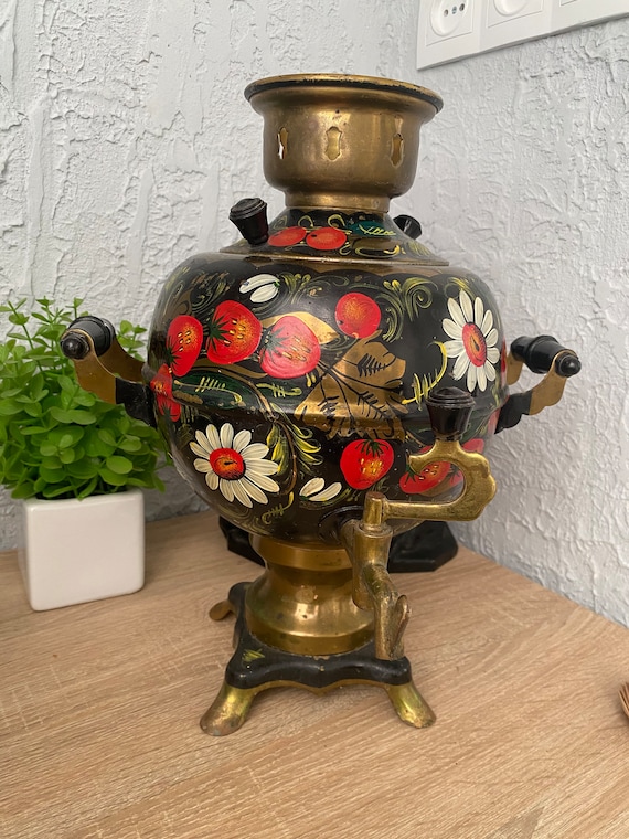 Samovar Painted Samovar Electric Samovar - Etsy