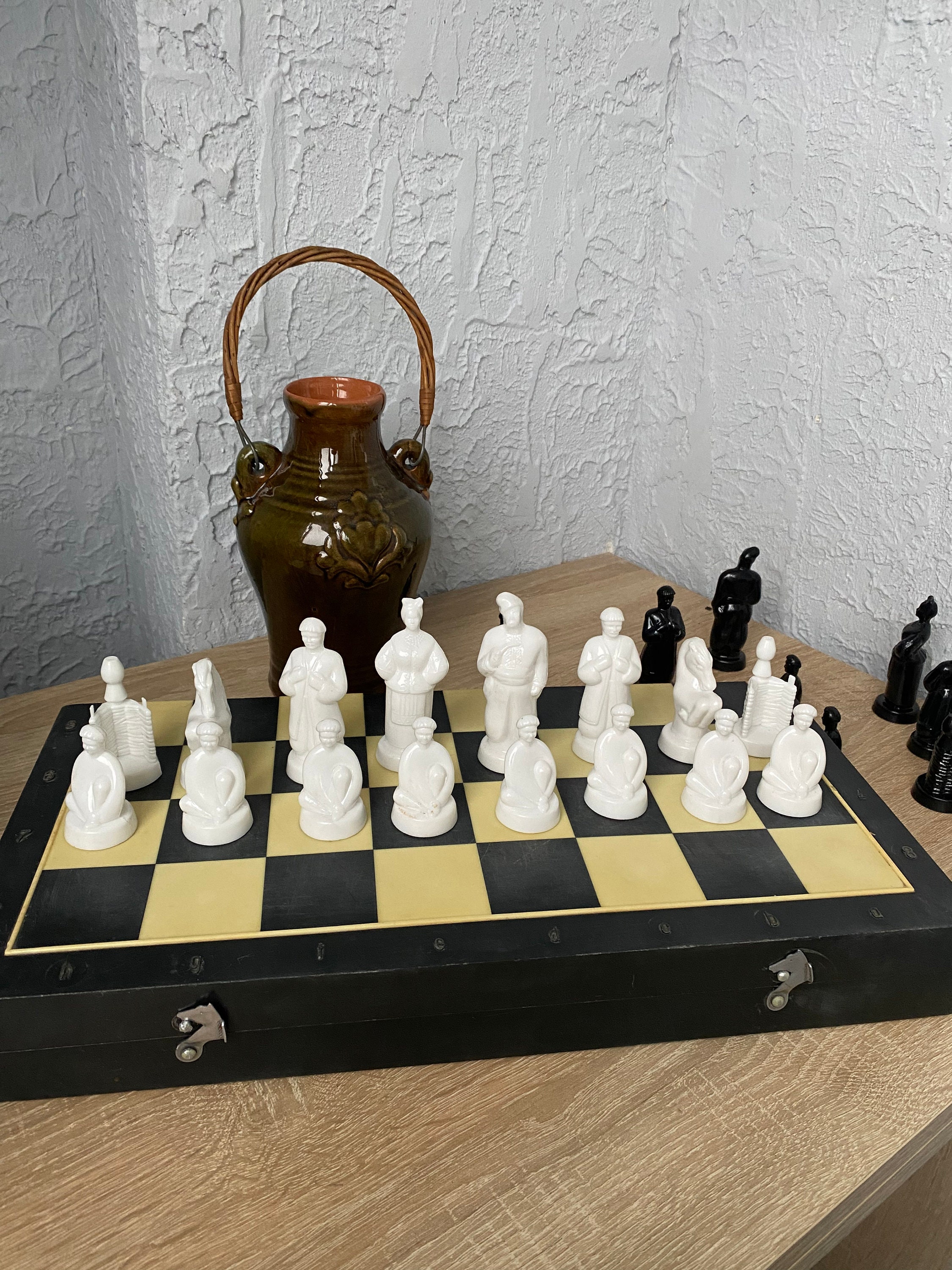 Chess.vintage Chess .ukrainian Chess - Etsy