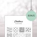 Printable Christmas Zentangle and Doodle Templates, Zentangle Pattern ...