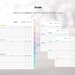 Wheel of Life Digital Planner Life Balance Template Goal - Etsy