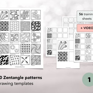 Zentangle - Etsy