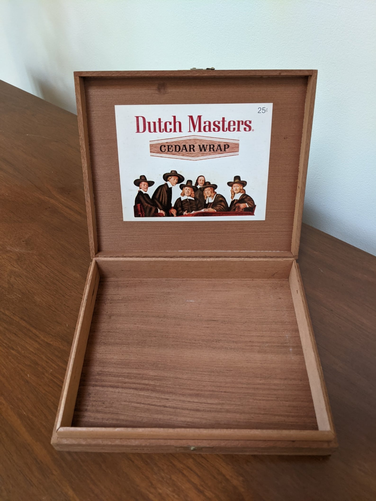 Vintage Dutch Masters Cedar Wrap Cigar Box Balsam Wood | Etsy