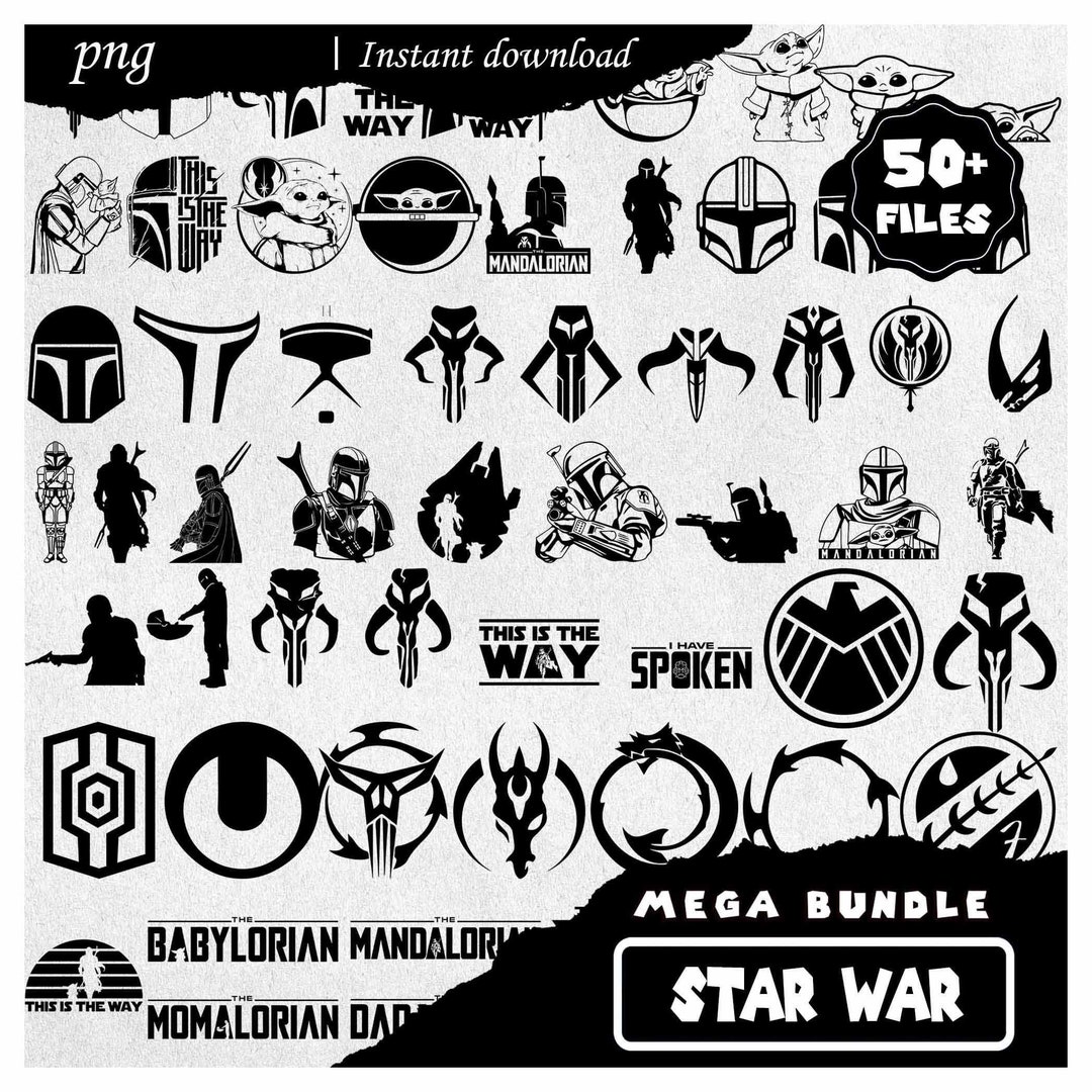 Star Wars Svg, Starwars Svg Bundle, Star Wars Png, Svg Files for Cricut ...