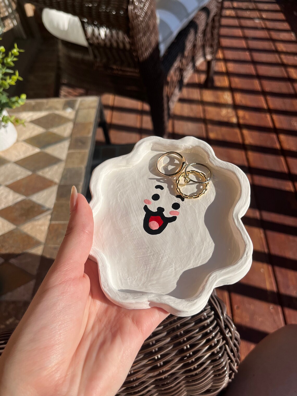 BT21 RJ Inspired Clay Dish - Etsy