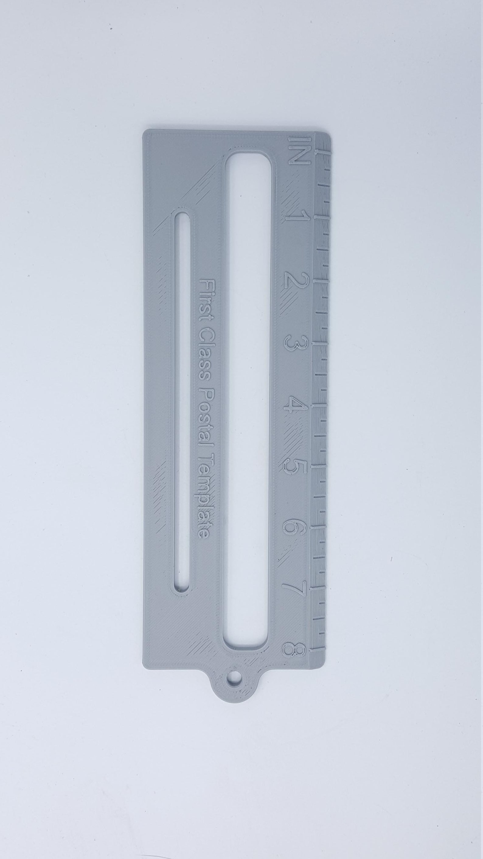 USPS First Class Letter Template & Small Package Thickness Gauge ...