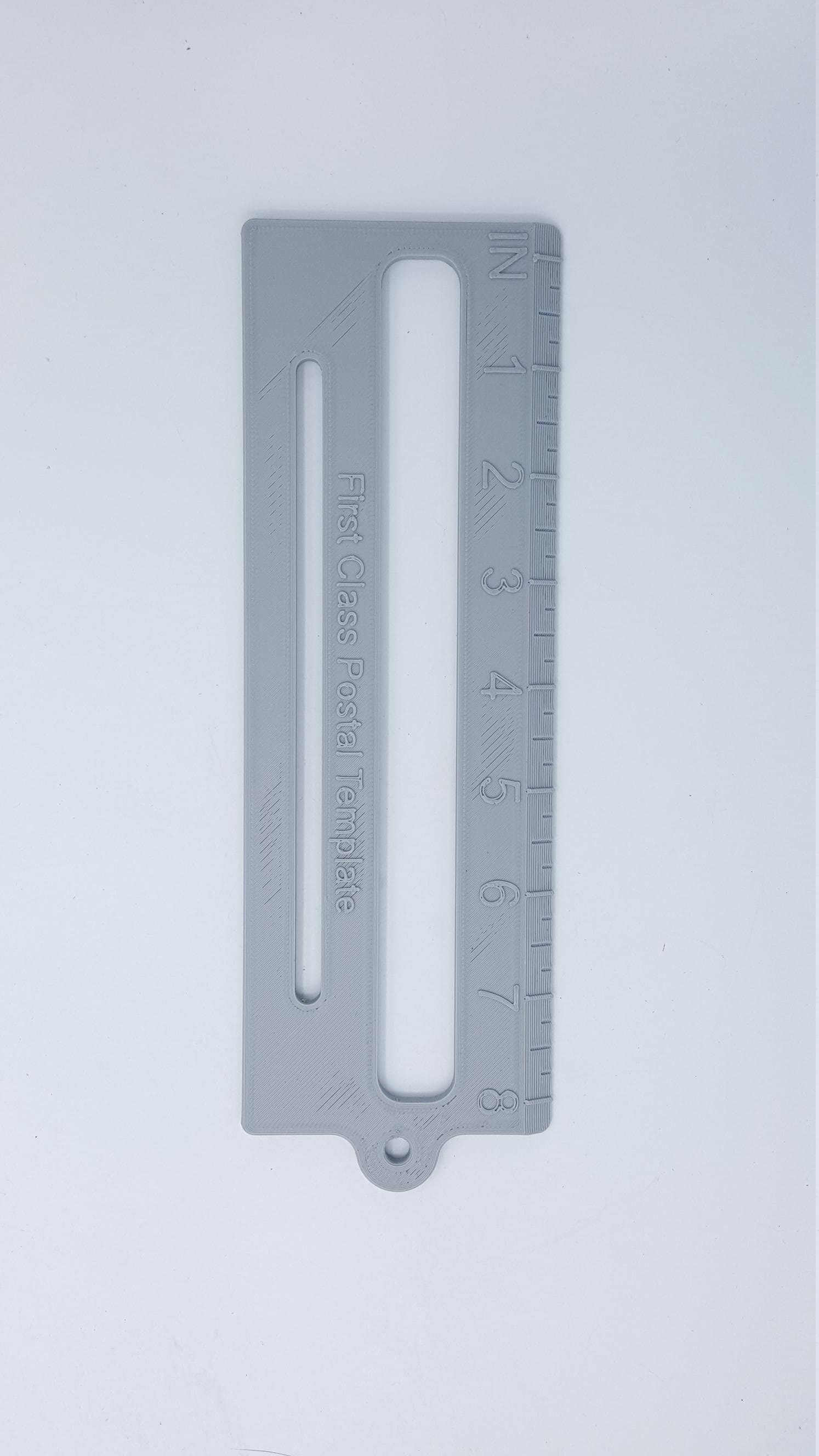 USPS First Class Letter Template & Small Package Thickness Gauge ...