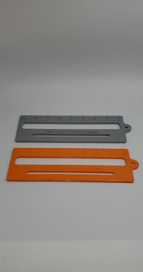 USPS First Class Letter Template & Small Package Thickness Gauge ...
