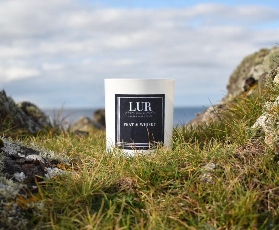 Peat & Whisky Candle /luxury Scottish Soy Wax/ Gifts From Scotland ...