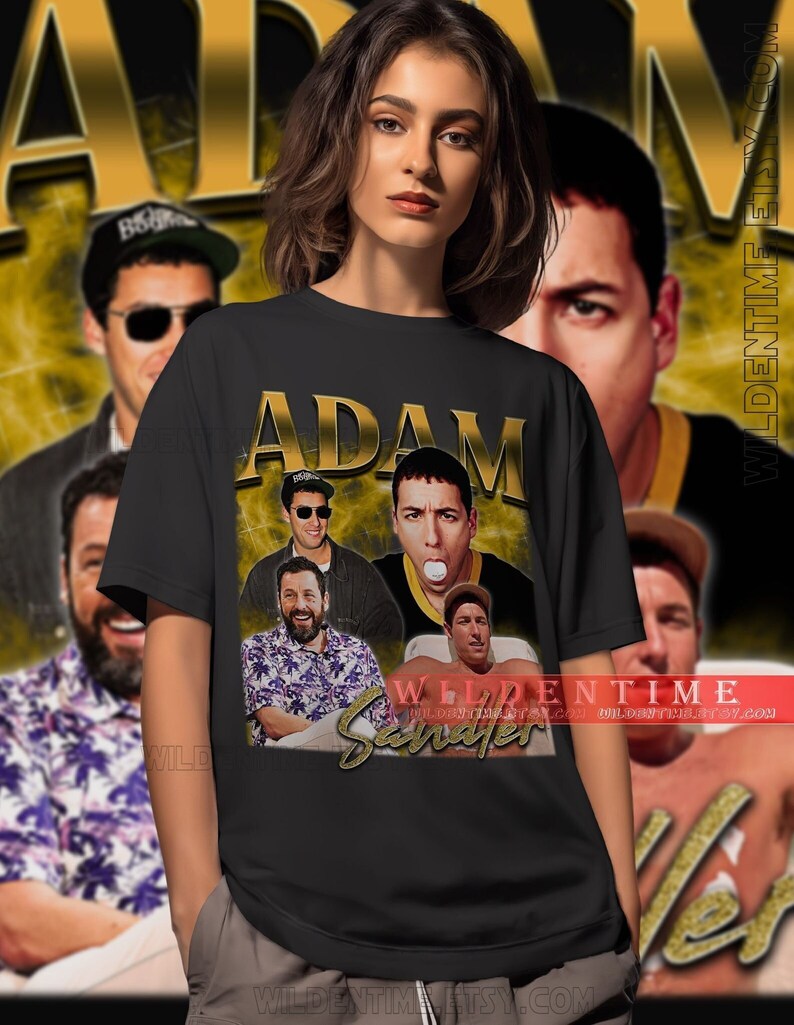 Retro Adam Sandler Shirt, Adam Sandler Vintage T-shirt, Adam Sandler ...