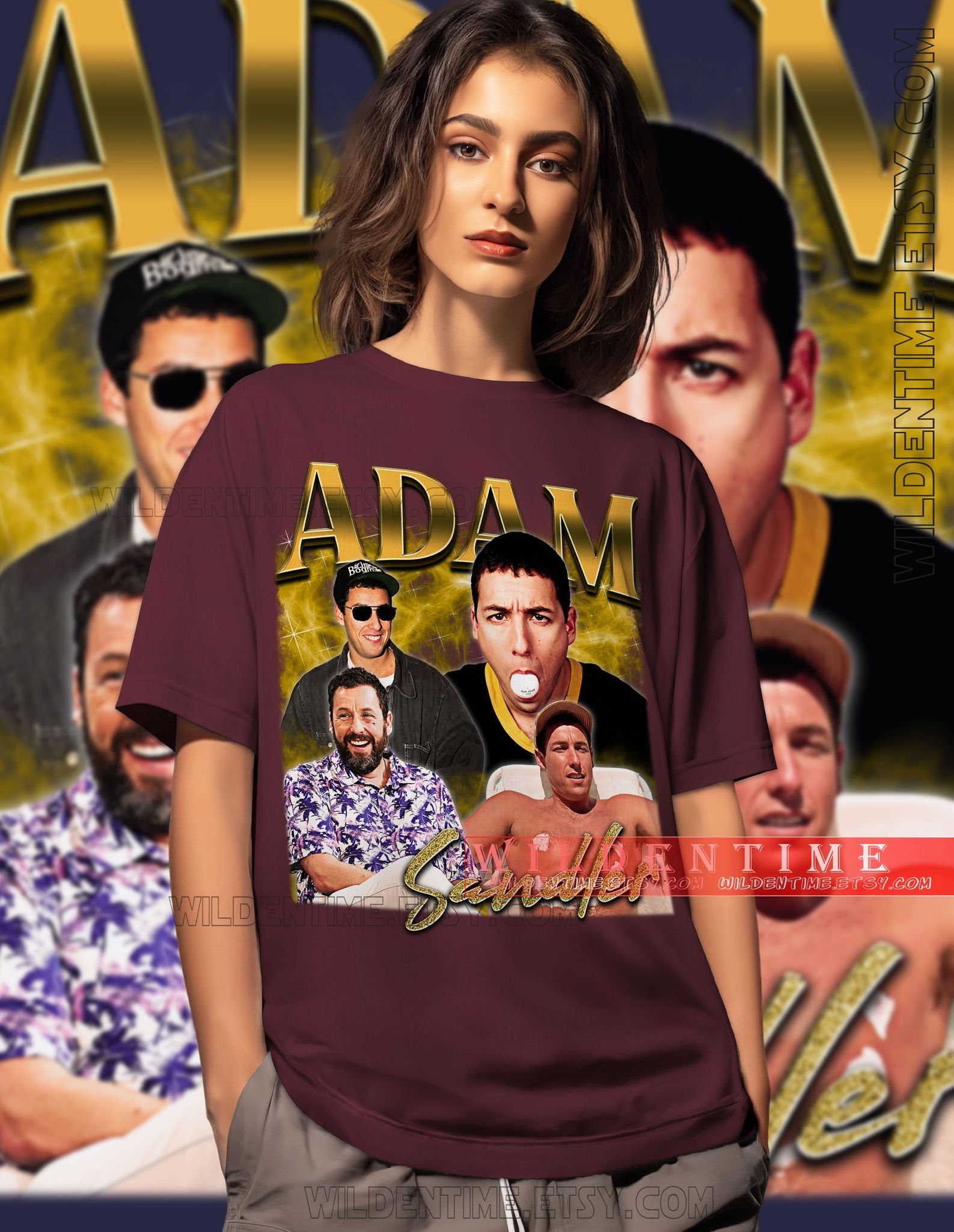 Retro Adam Sandler Shirt, Adam Sandler Vintage T-shirt, Adam Sandler ...