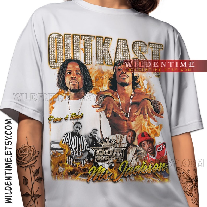 Outkast T Shirt Vintage, Outkast Ms. Jackson Vintage Retro Classic ...