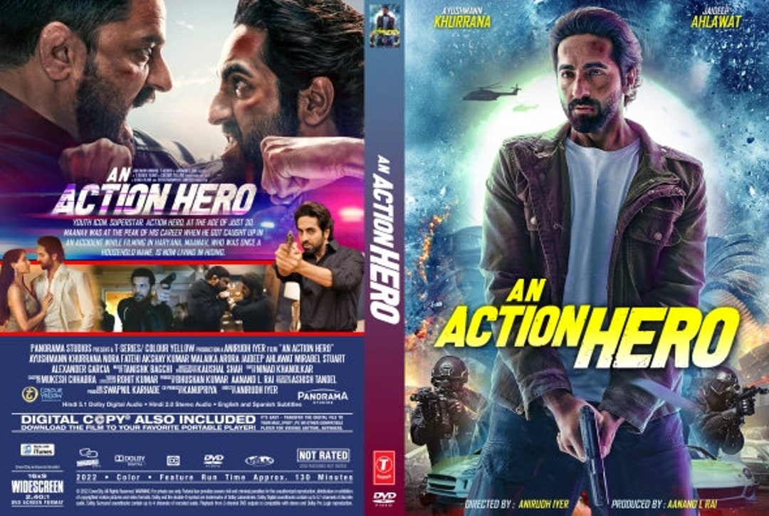 An Action Hero 2023 DVD Cover Printable Cover Only - Etsy
