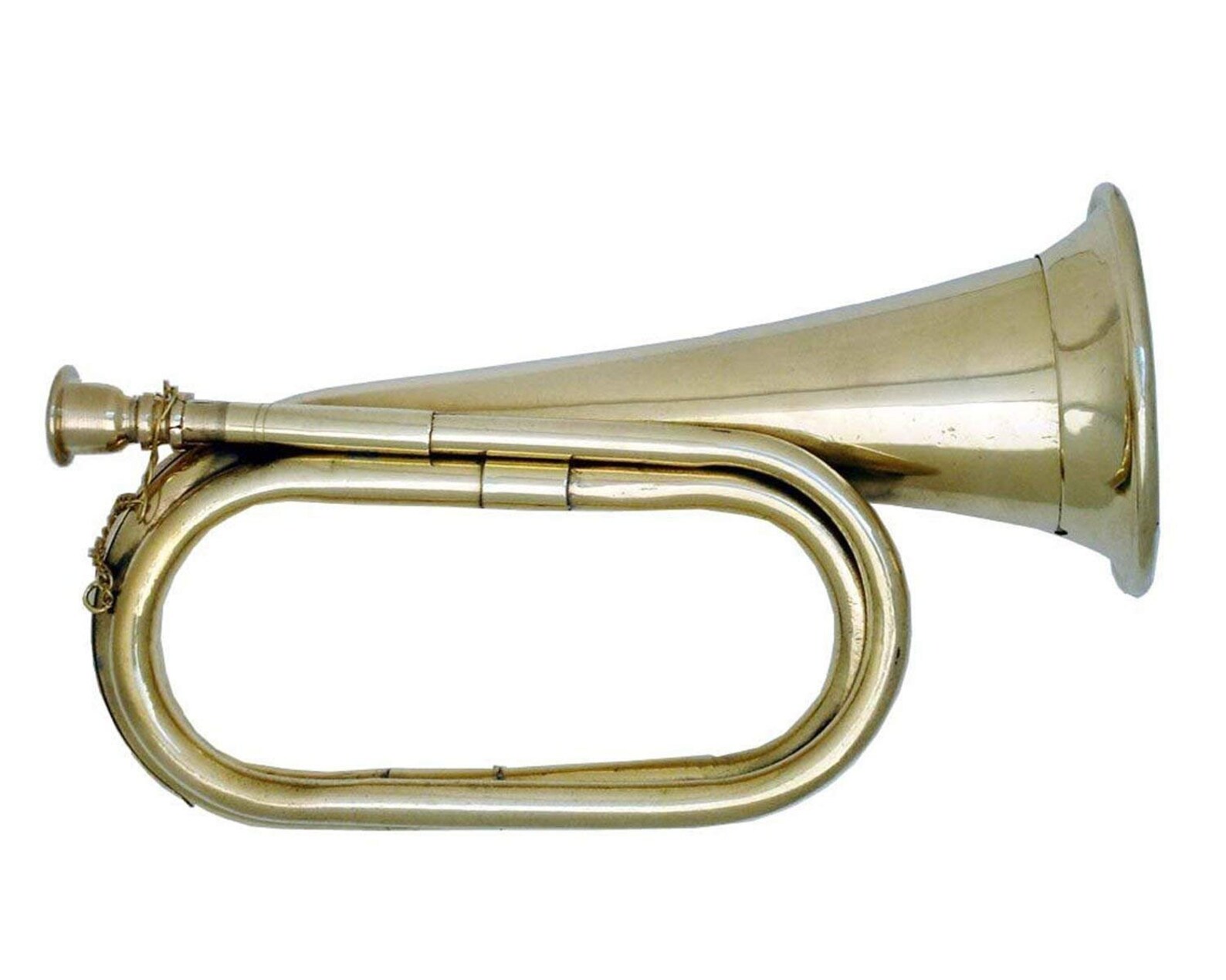 BB Low Pitch Bugle Brass & Copper With Hard Case - Etsy