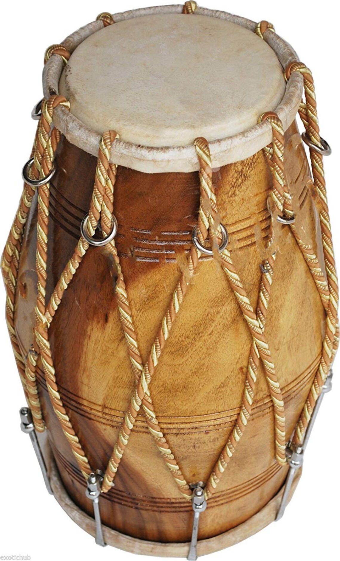 SPECIAL DHOLAK DRUM Rope Bolt Tunednatural Wood Color - Etsy