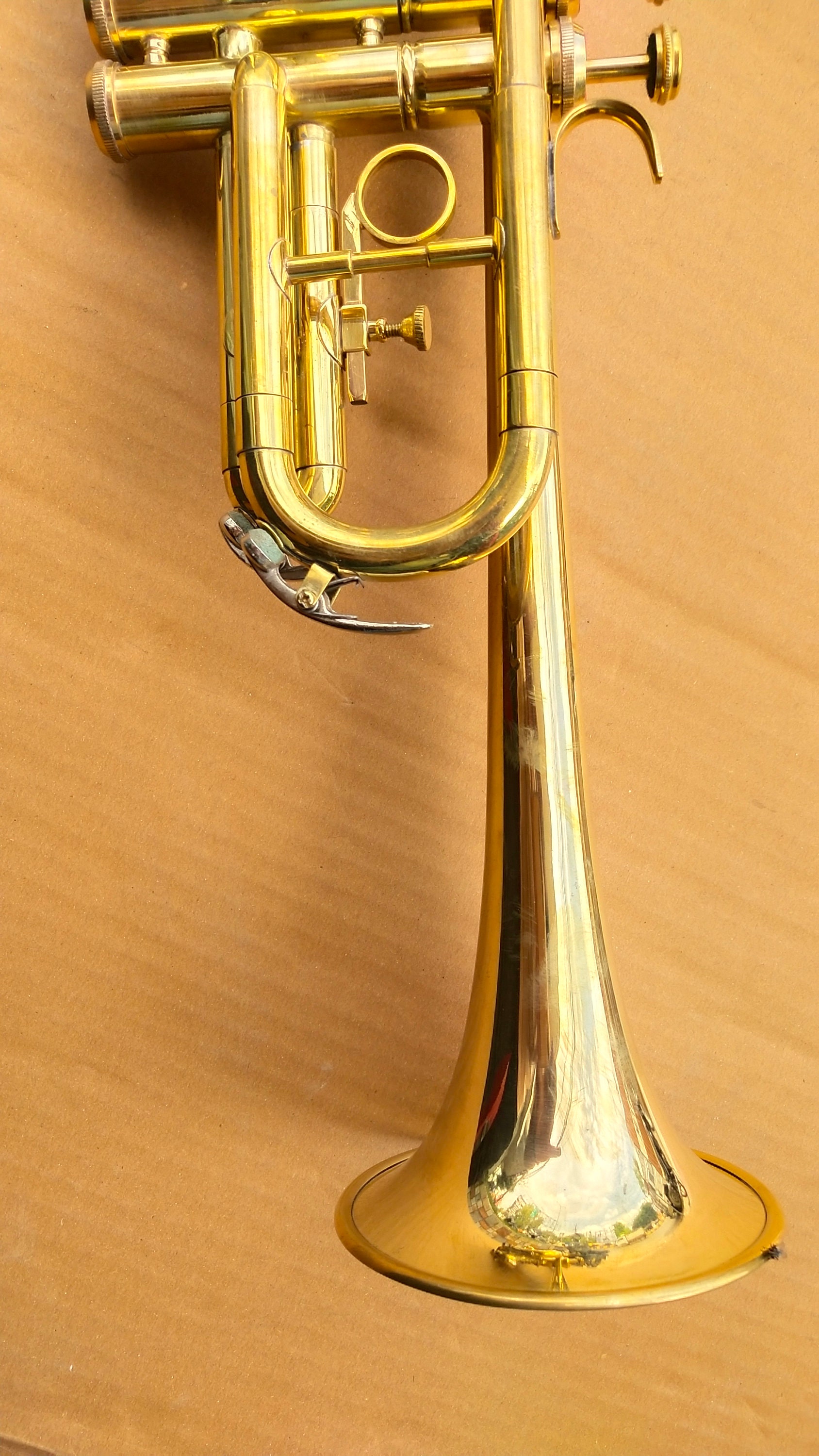 SAI TRADERS C Trumpet Gold With Case - Etsy