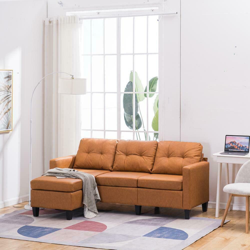 Leather Sectional Sofa for sale compared to CraigsList | Only 4 left at ...