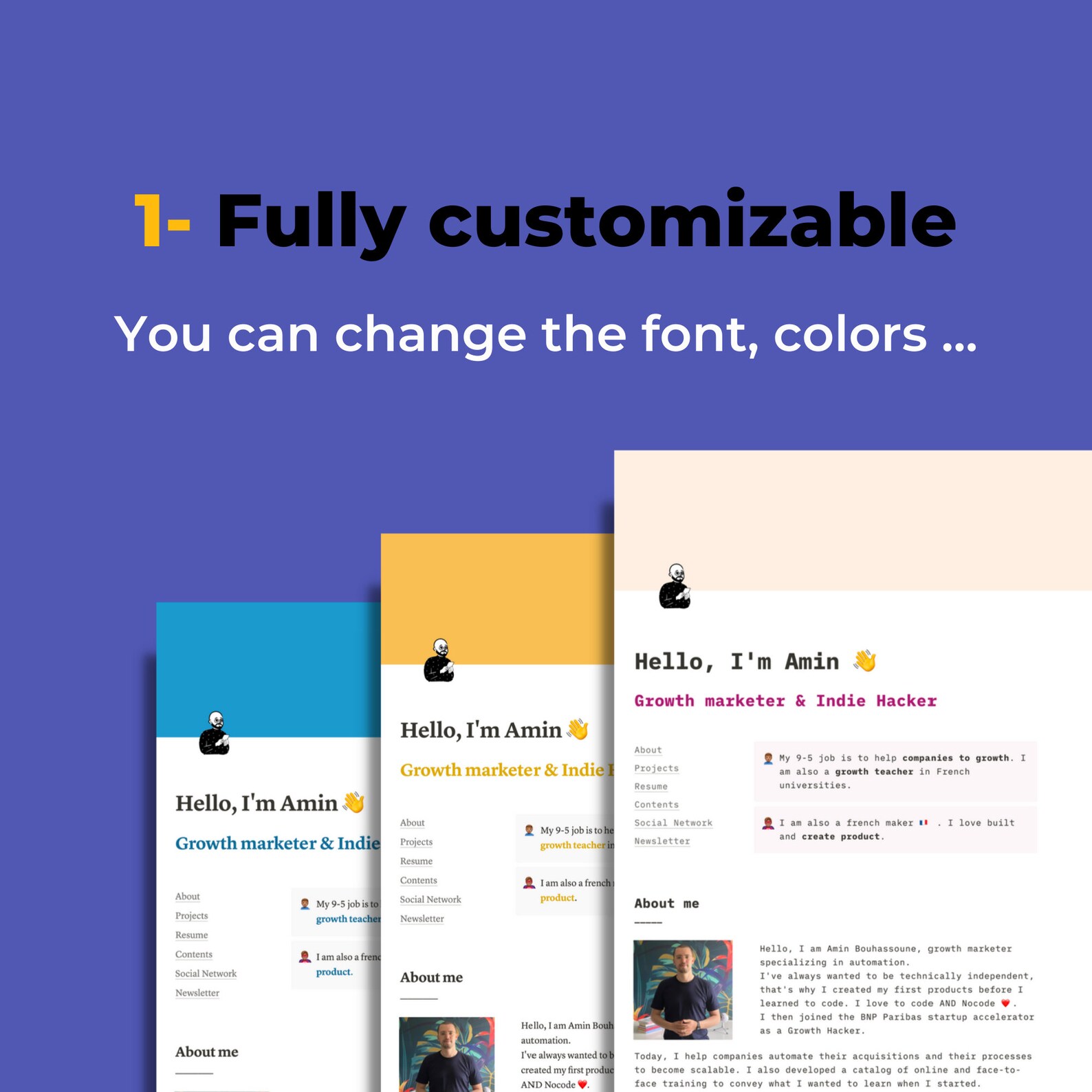 Notion Portfolio Template Etsy