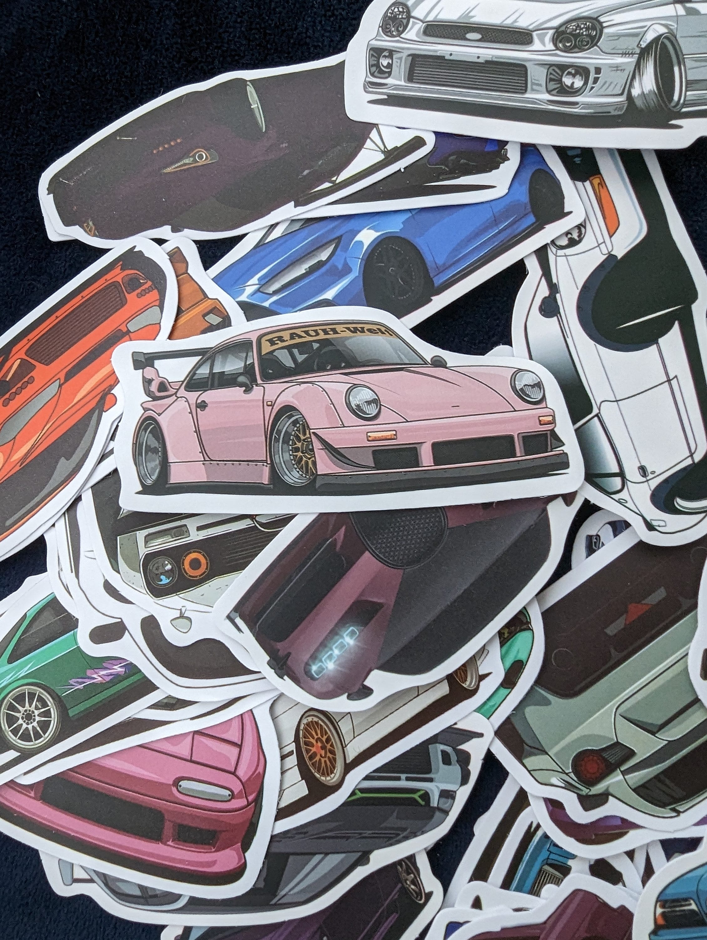Racing Car Stickers, Stickers for Boys,skateboard Stickers,bike ...
