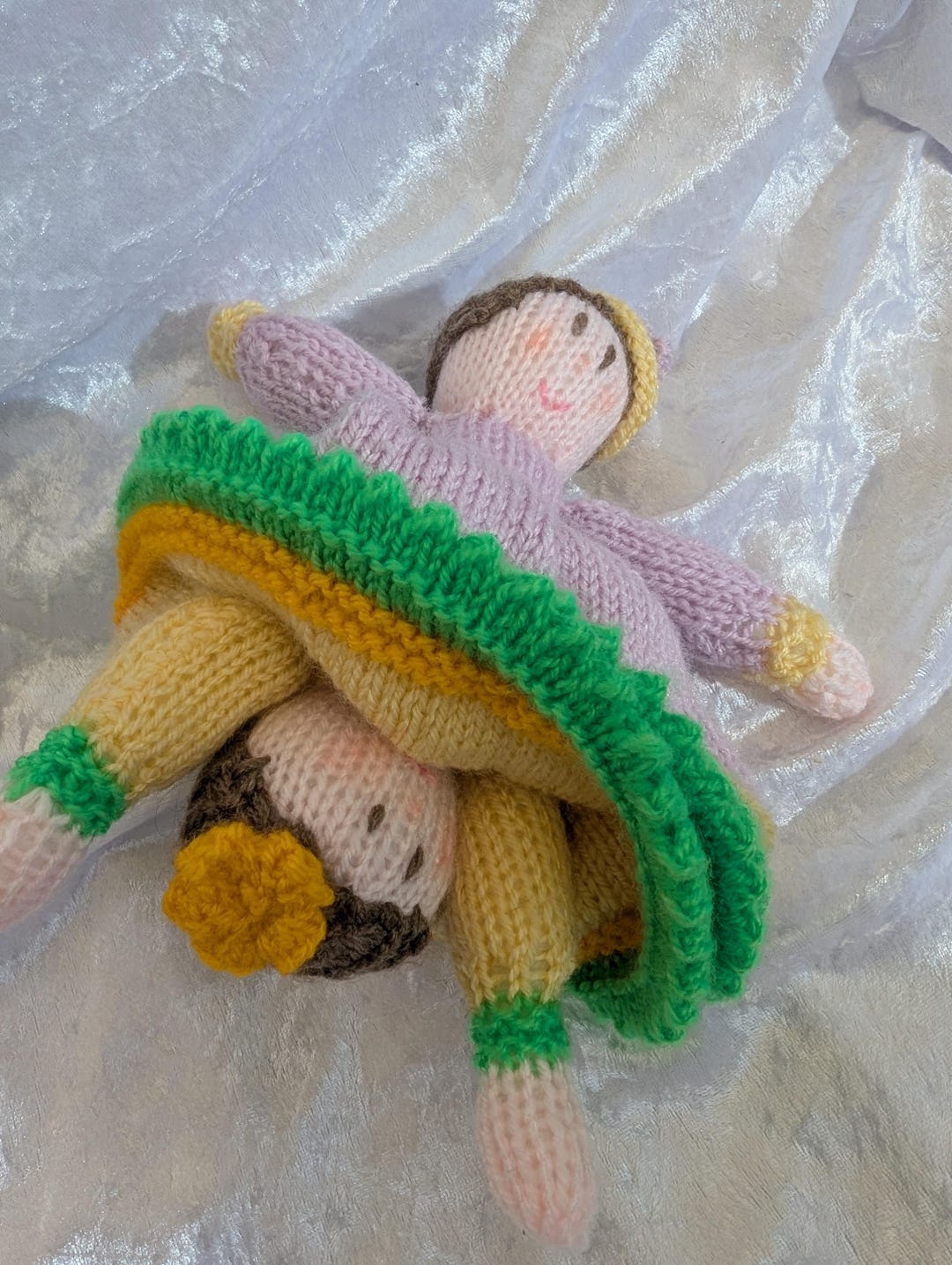 Topsy Turvy Doll 20cm/inside Out Doll 20cm/two Dolls in One/hand ...