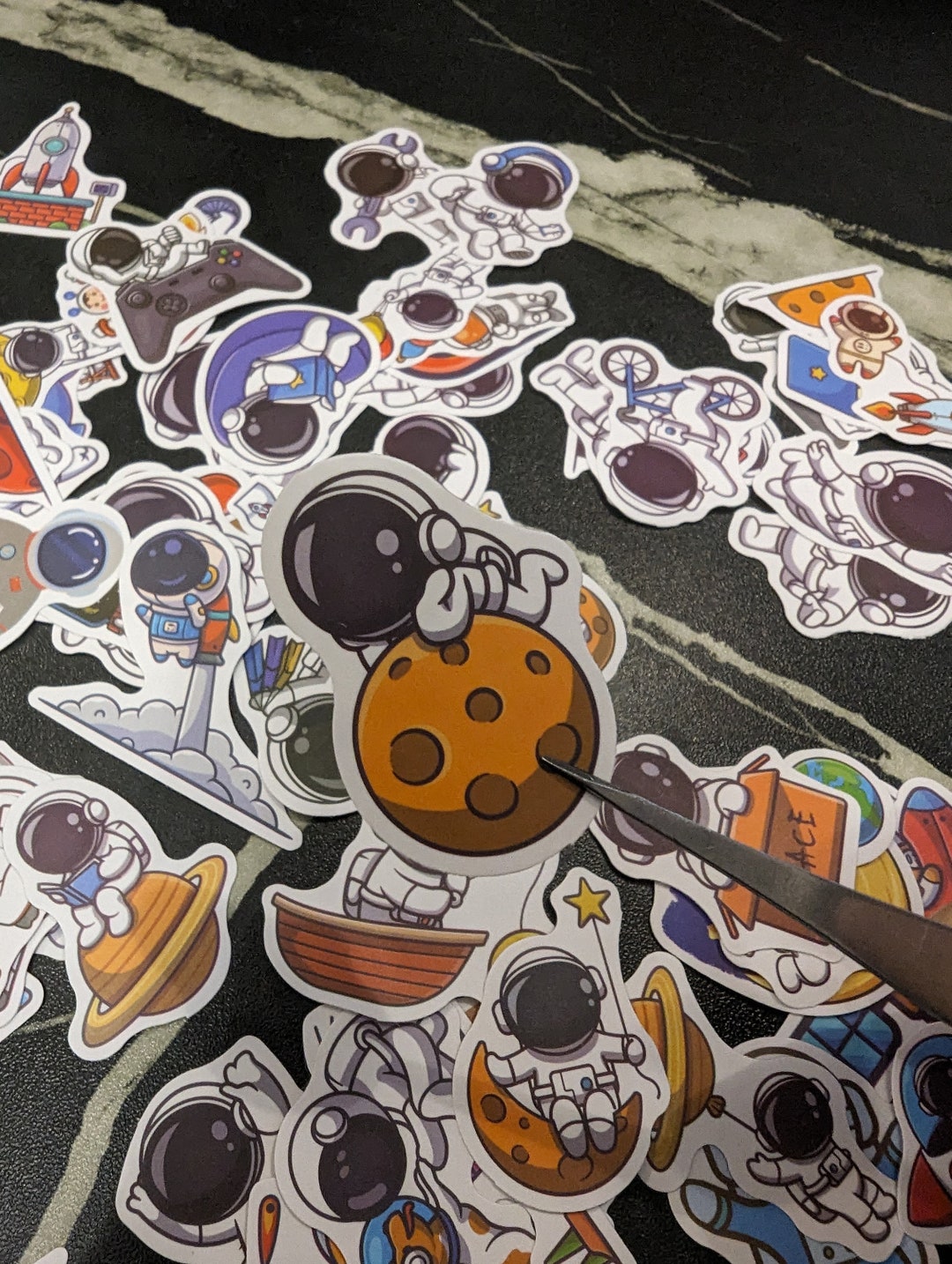 Astronaut Theme Stickers, Space Lovers Stickers,journalling Stickers ...