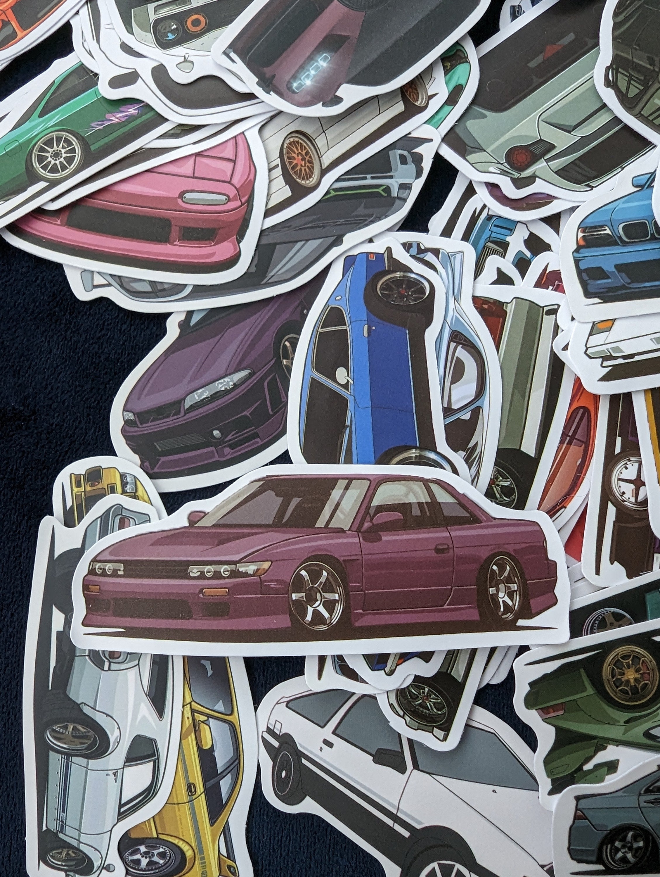 Racing Car Stickers, Stickers for Boys,skateboard Stickers,bike ...