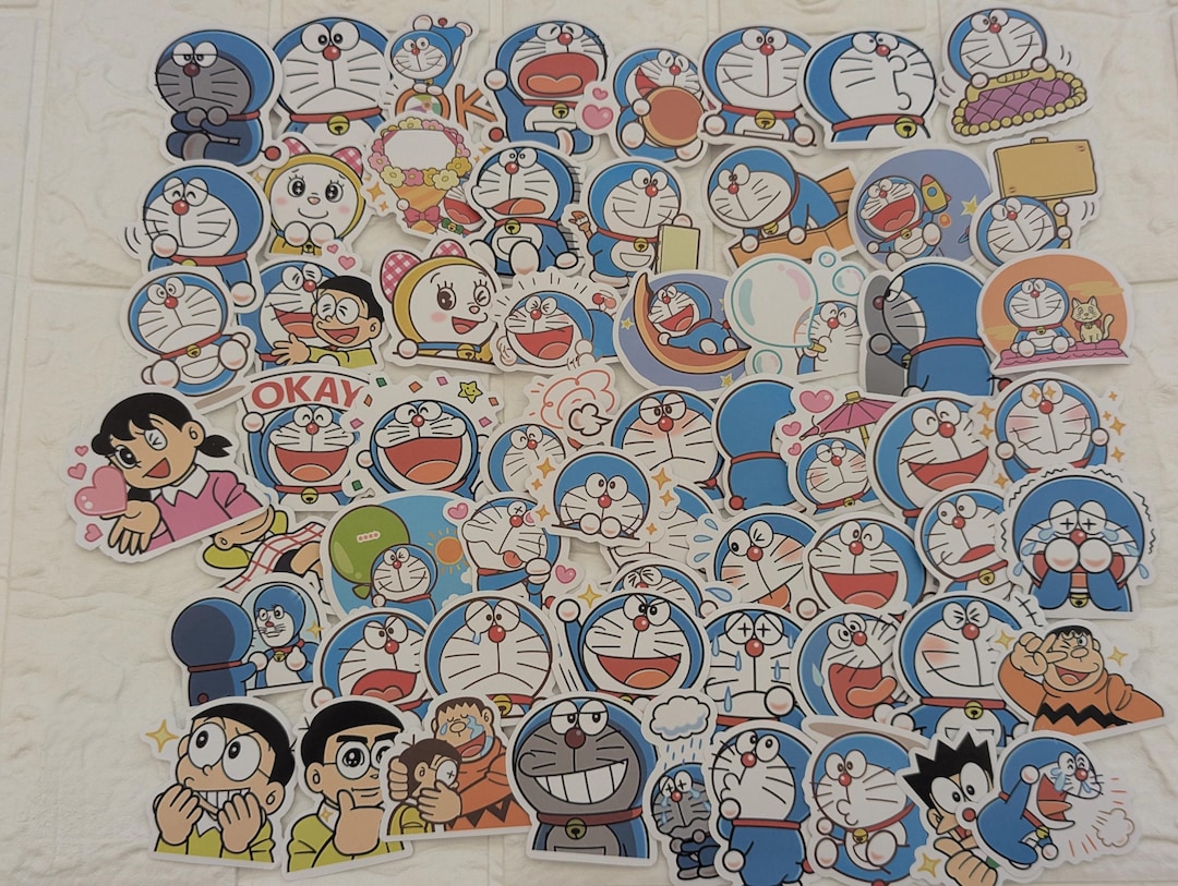 Doraemon Stickers/japanese Animation Stickers/classic Anime Stickers ...