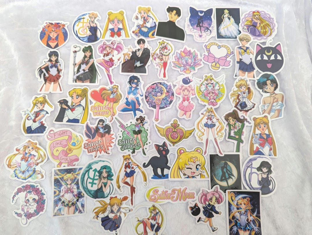 Sailor Moon Stickers/sailor Mars Stickers/sailor Jupiter Stickers ...