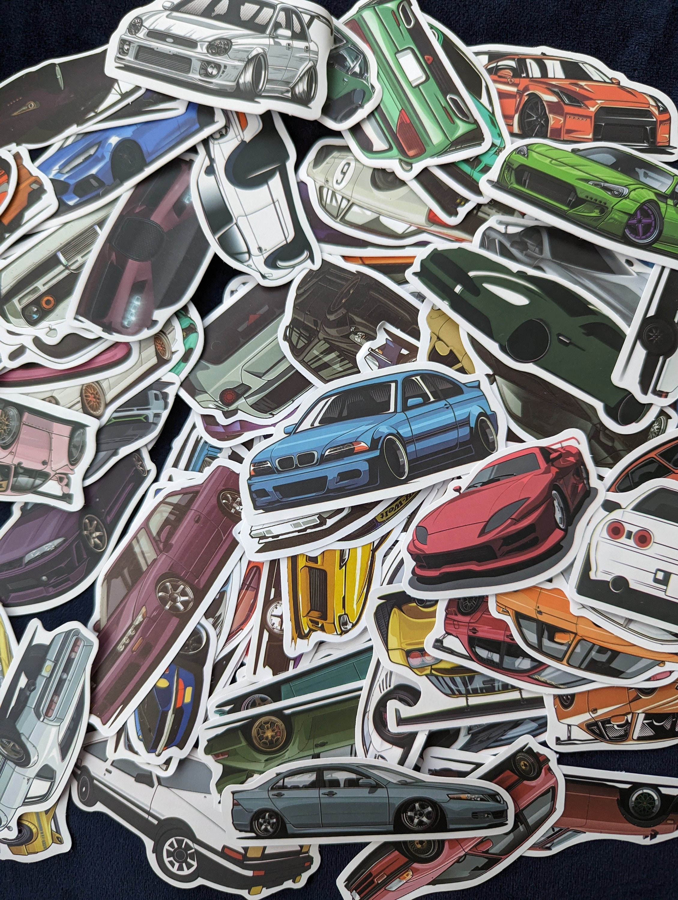 Racing Car Stickers, Stickers for Boys,skateboard Stickers,bike ...