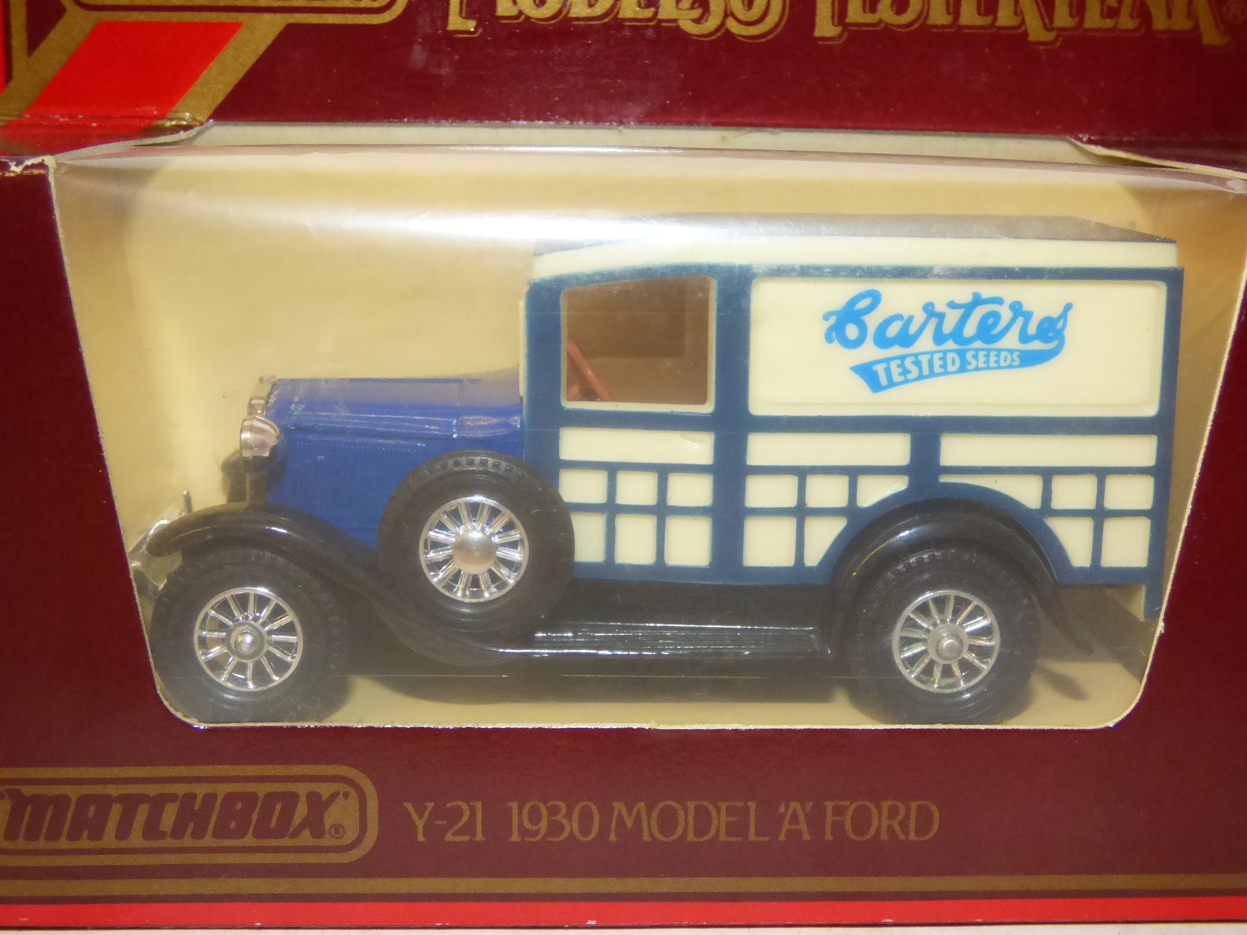 Matchbox Models of Yesteryear 1930 Model A Ford (carter's Tested Seeds ...