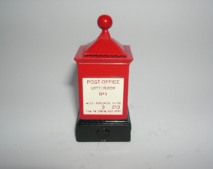 Black Wall Mounted Post Box With Black Lettering/elegant, Ornate ...