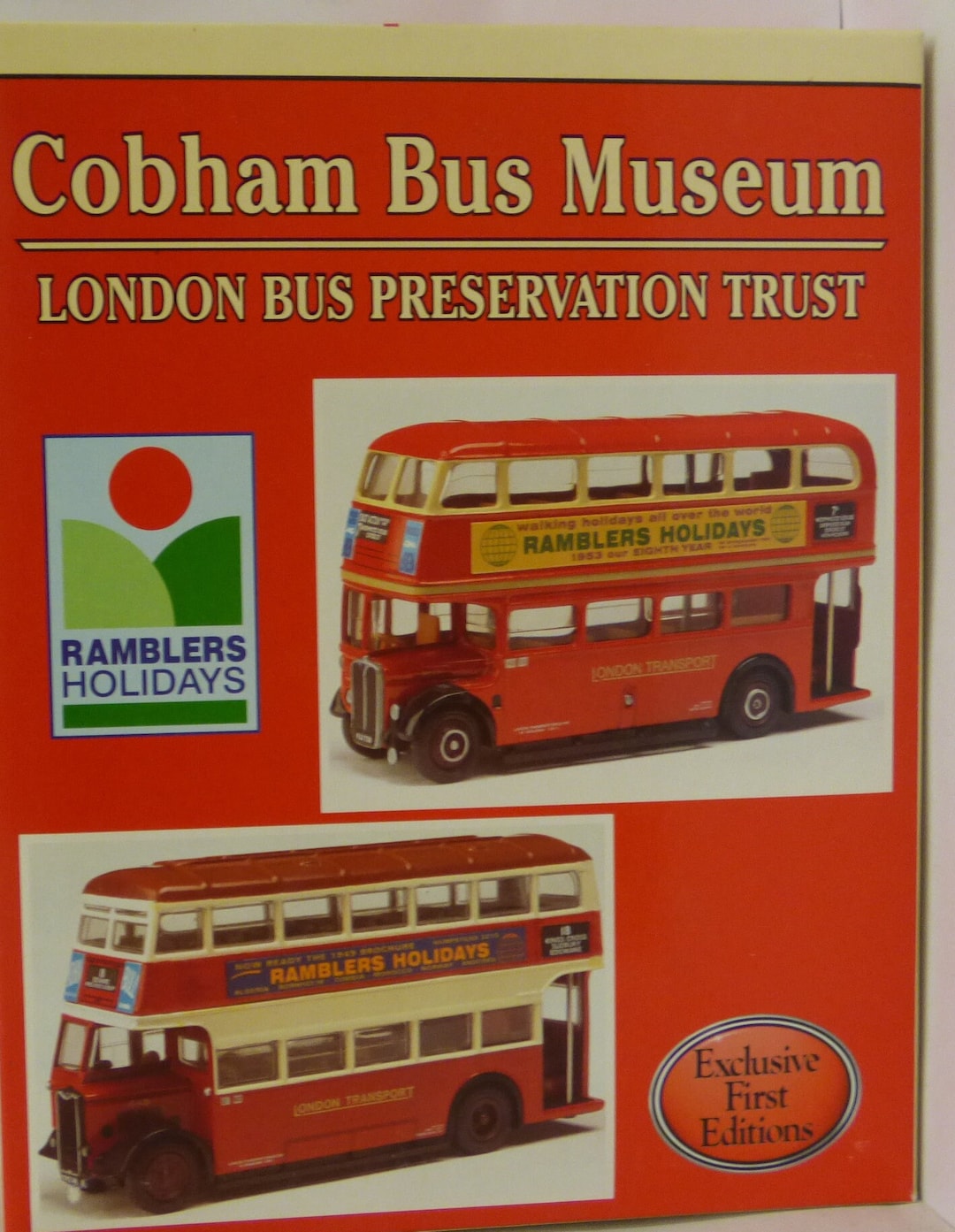EFE Cobham Bus Museum London Bus Preservation Trust Red 1:76 Scale - Etsy