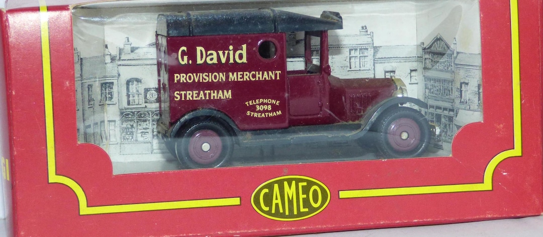 Corgi Cameo Ford Model T Van G. David - Etsy