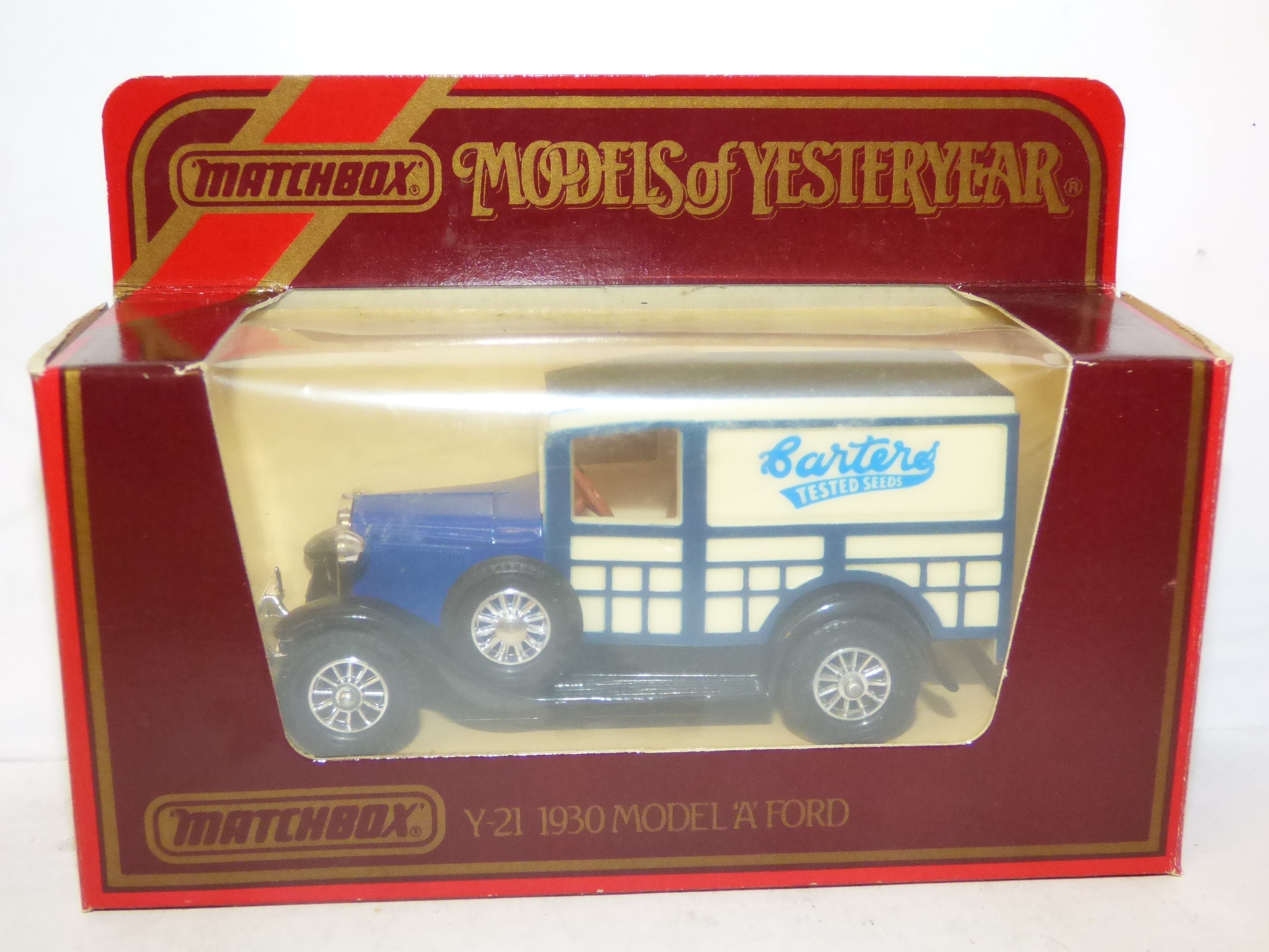 Matchbox Models of Yesteryear 1930 Model A Ford (carter's Tested Seeds ...